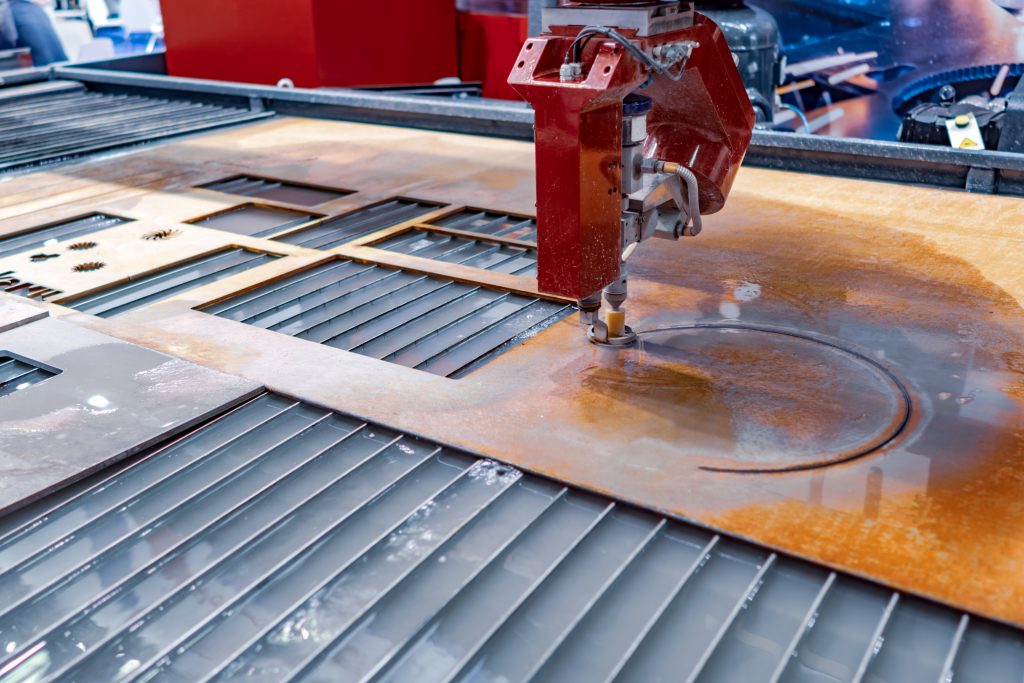 Waterjet Cutting in Metal Fabrication - k999thailand
